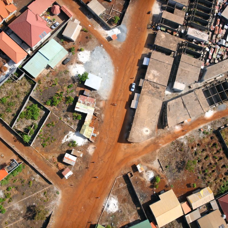 Urban planning: topographic calculations and definition of an initial ...